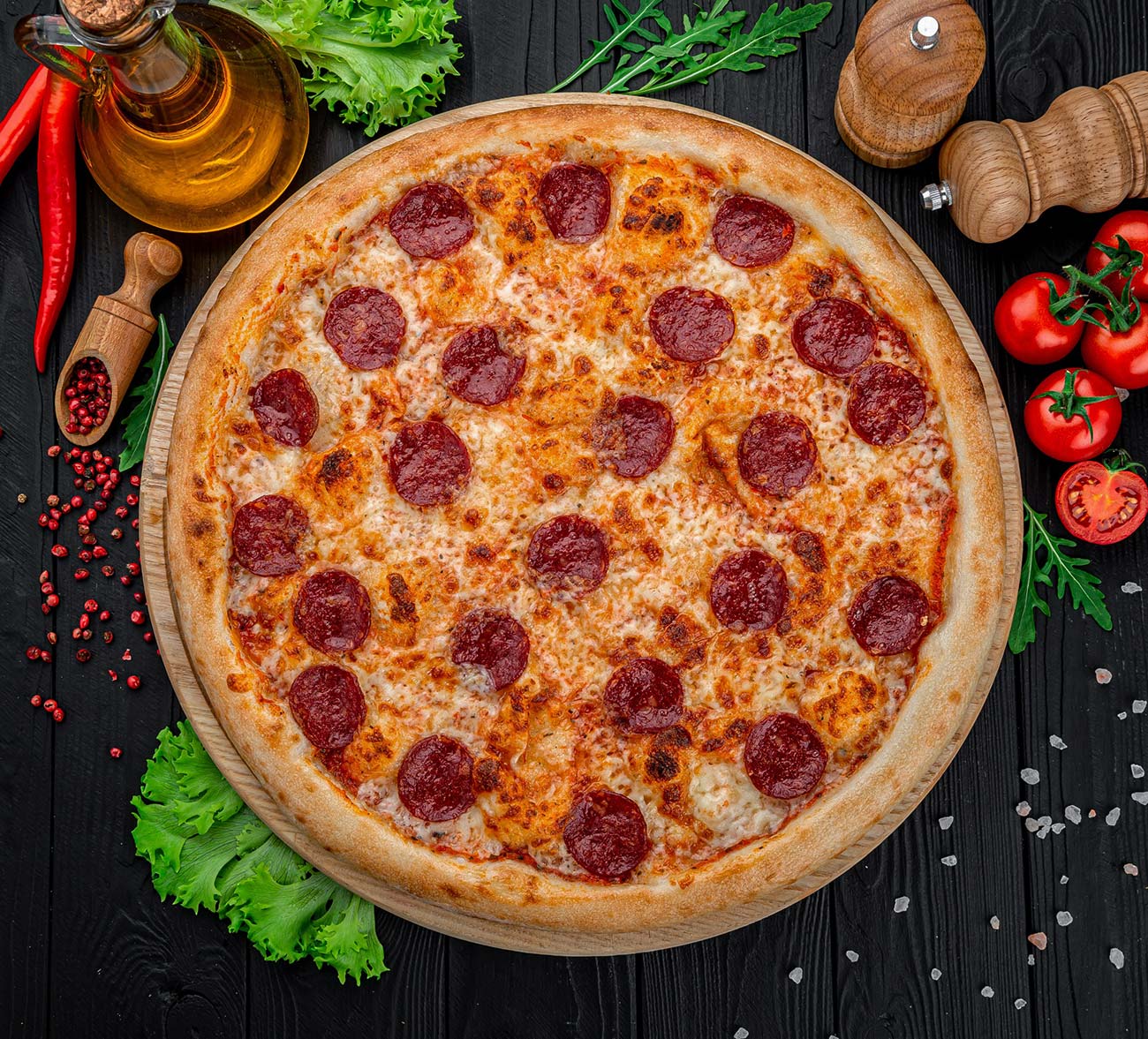 Wild Mustang Pizza: Main Menu - Wild Mustang Pizza